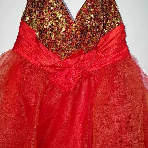 Dresses | Fiery Sparkle Dress | Poshmark